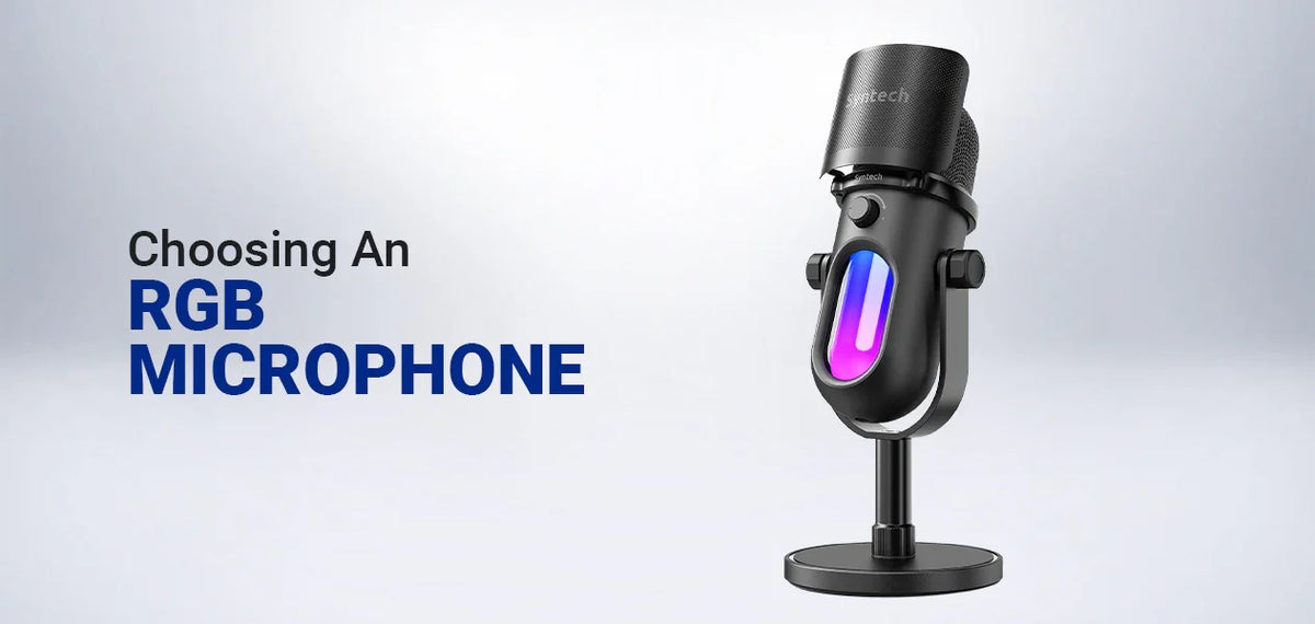 Choosing the Perfect Pitch with Glowmic RGB Microphone